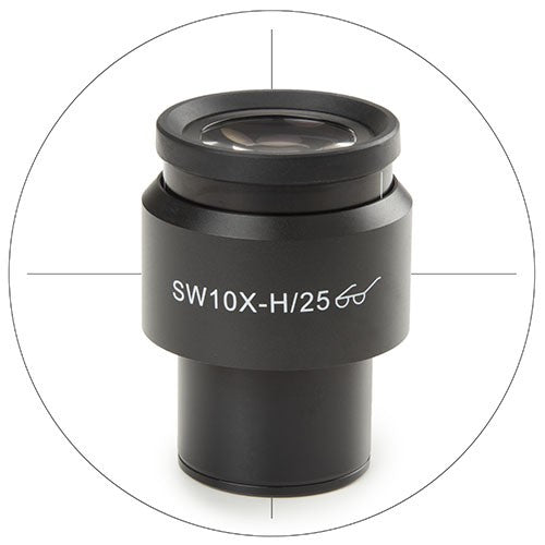 Ocular súper gran campo SWF10x/25 mm con escala micrométrica en cruz ...